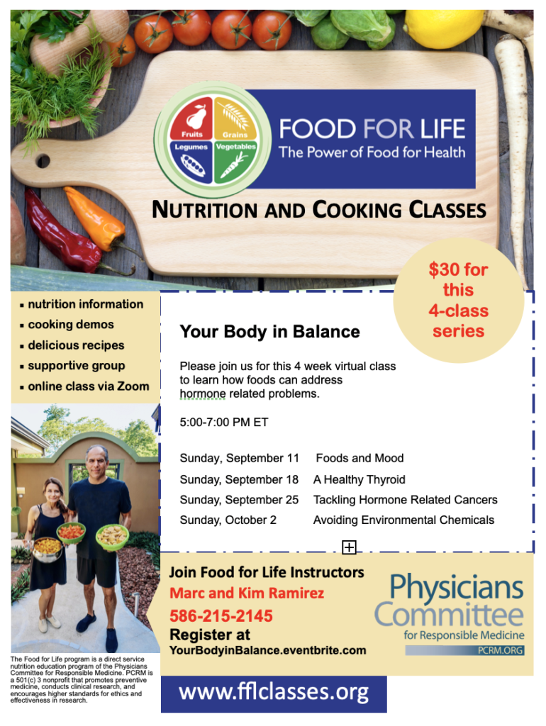 FFL Classes – Chickpea and Bean